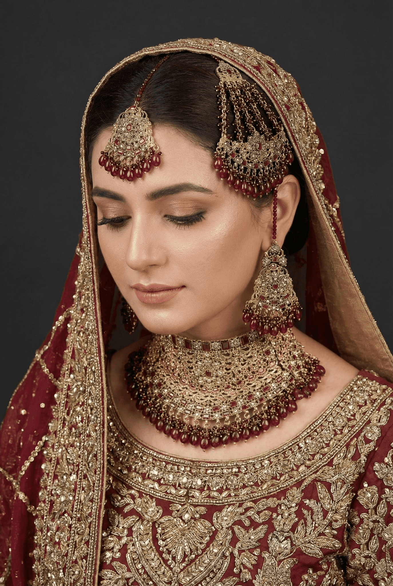 Antique Turkish Guluband Bridal Set | RS ZEVAR