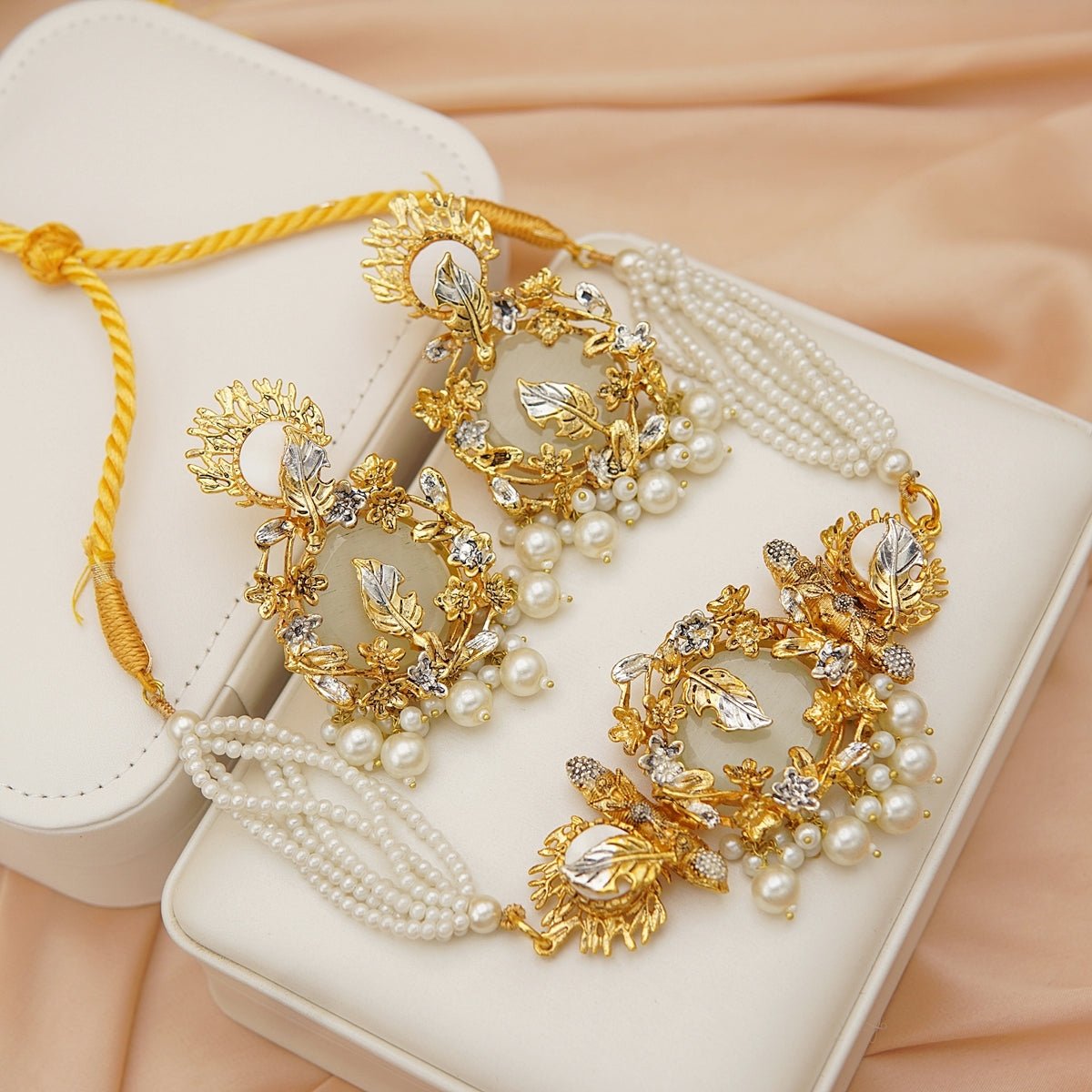 Turkish Semi-Gem Guluband Set - RS ZEVARS