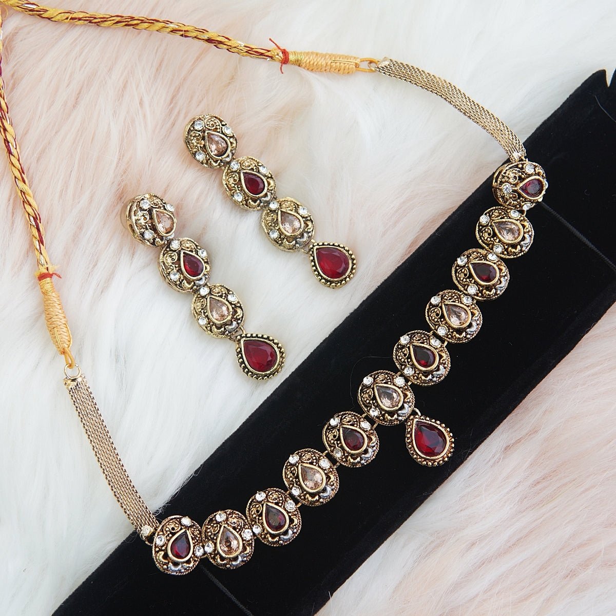 Antique Turkish Choker Set - RS ZEVARS
