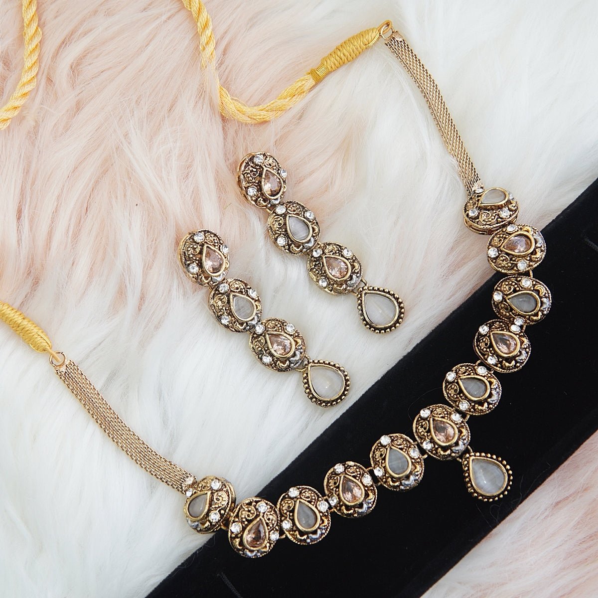 Antique Turkish Choker Set - RS ZEVARS