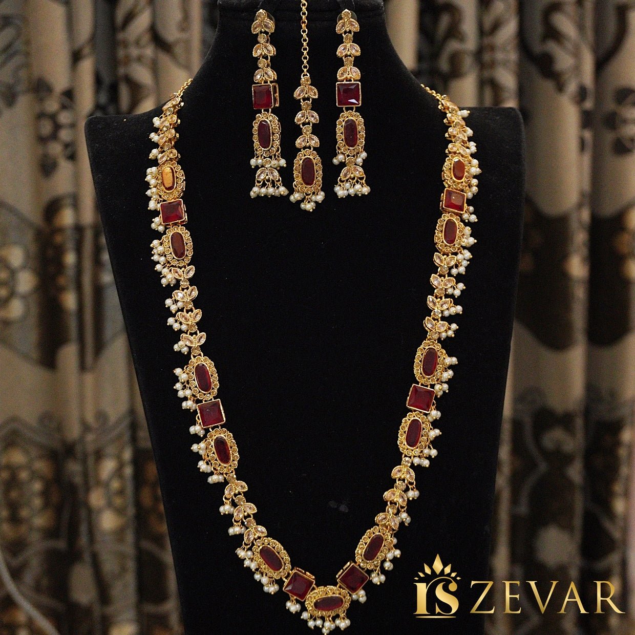 Egyptian Long Chain Mala Set - RS ZEVARS