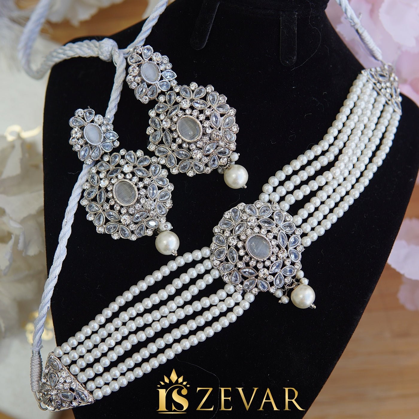 Egyptian & Polki Guluband Set - RS ZEVARS