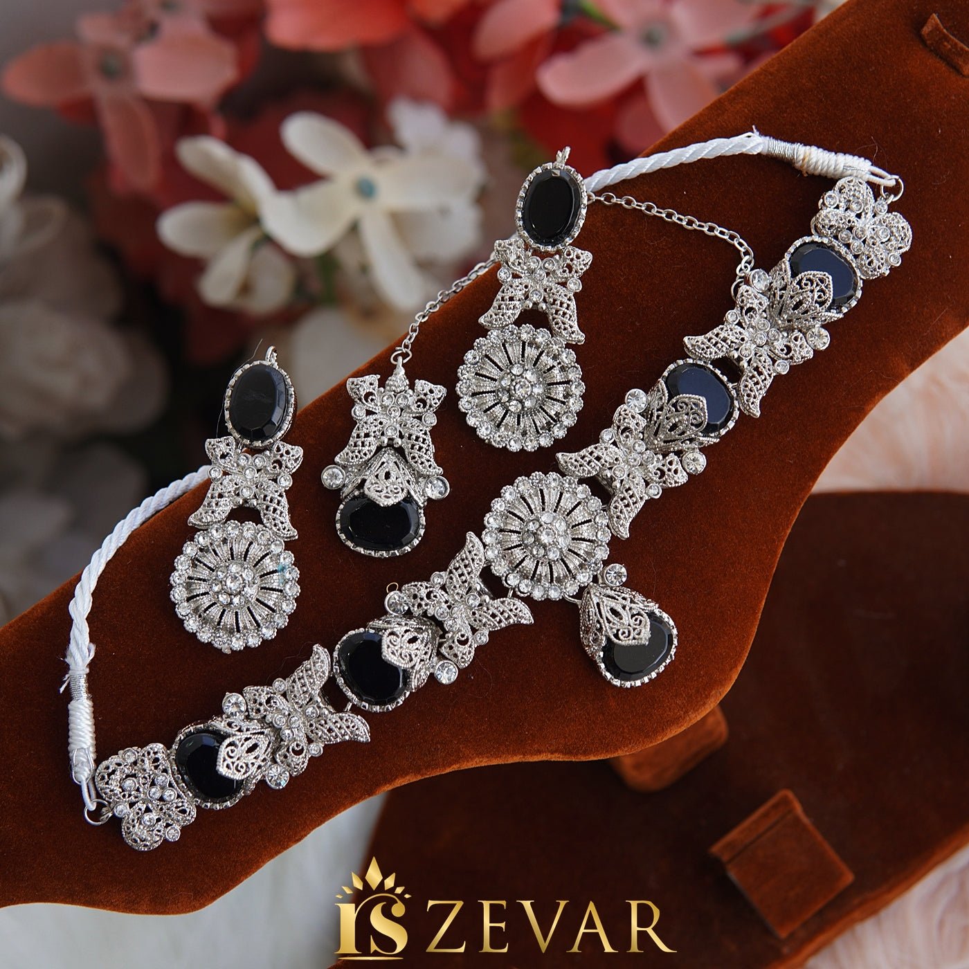Egyptian Silver Guluband Set - RS ZEVARS