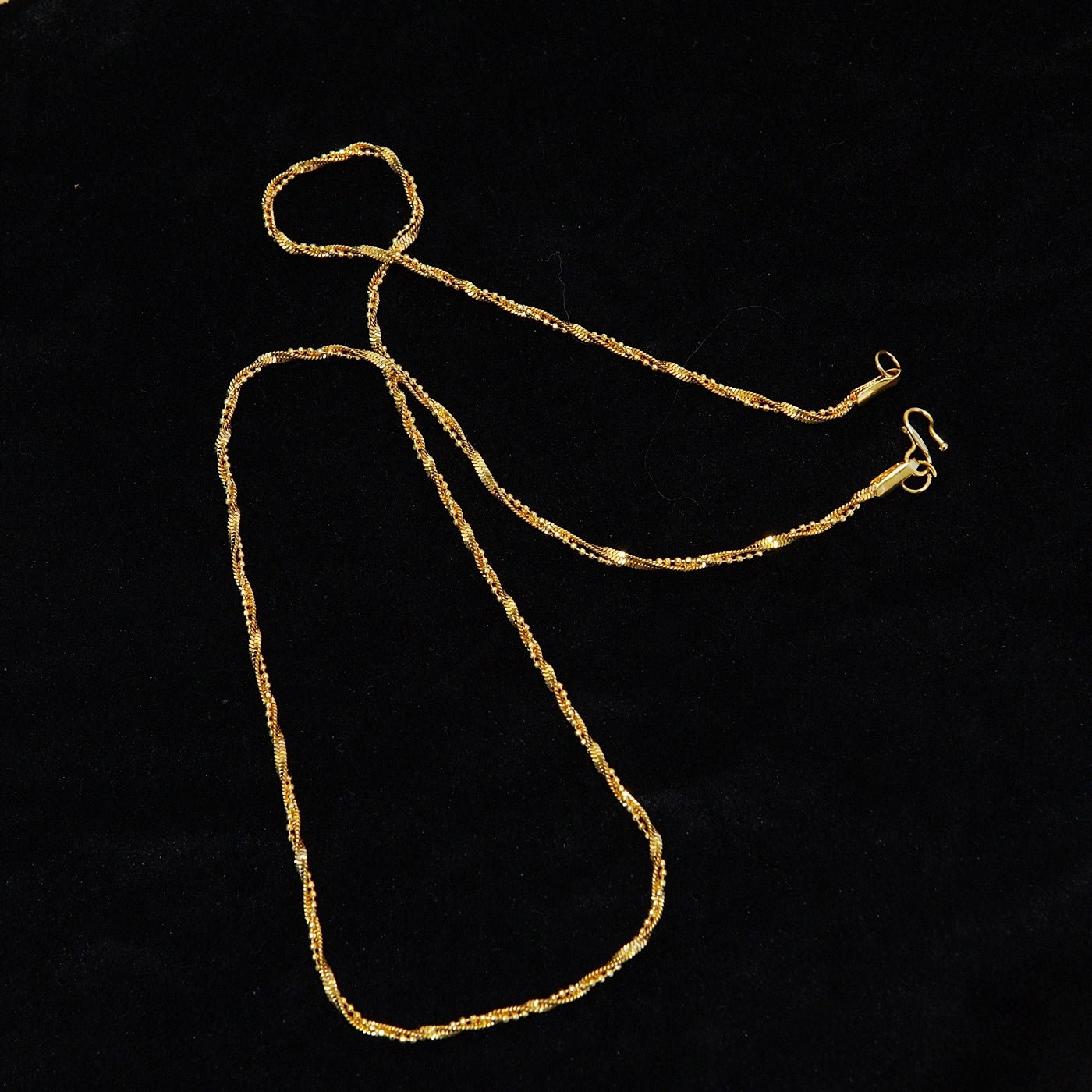 Gold Plated Double Snake Chain - RS ZEVARS