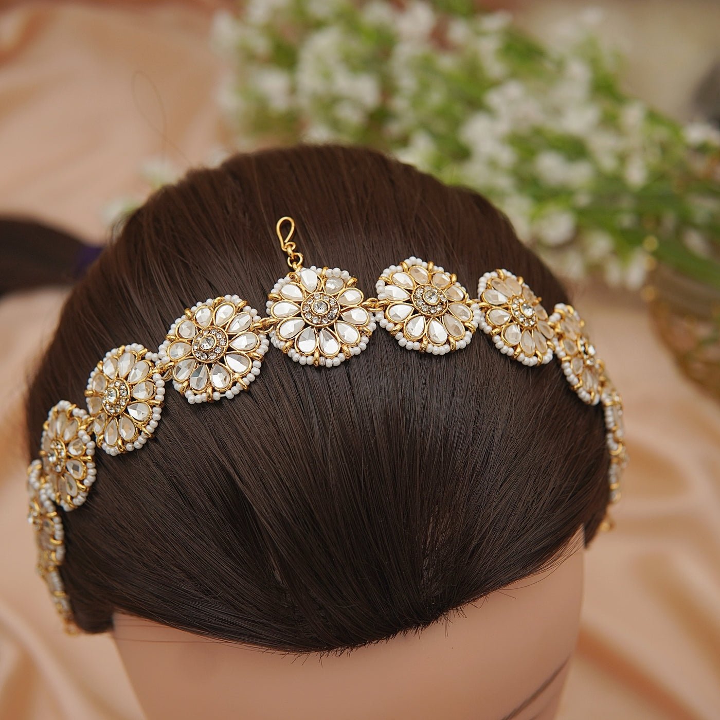 Stunning Cut Kundan Sheesh Patti - RS ZEVARS