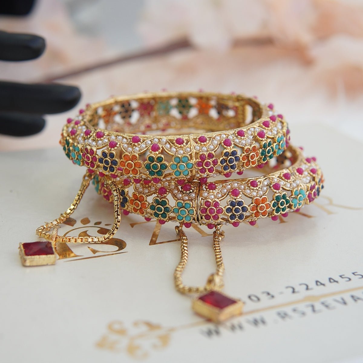 Traditional Stylish Kangan Pair - RS ZEVARS