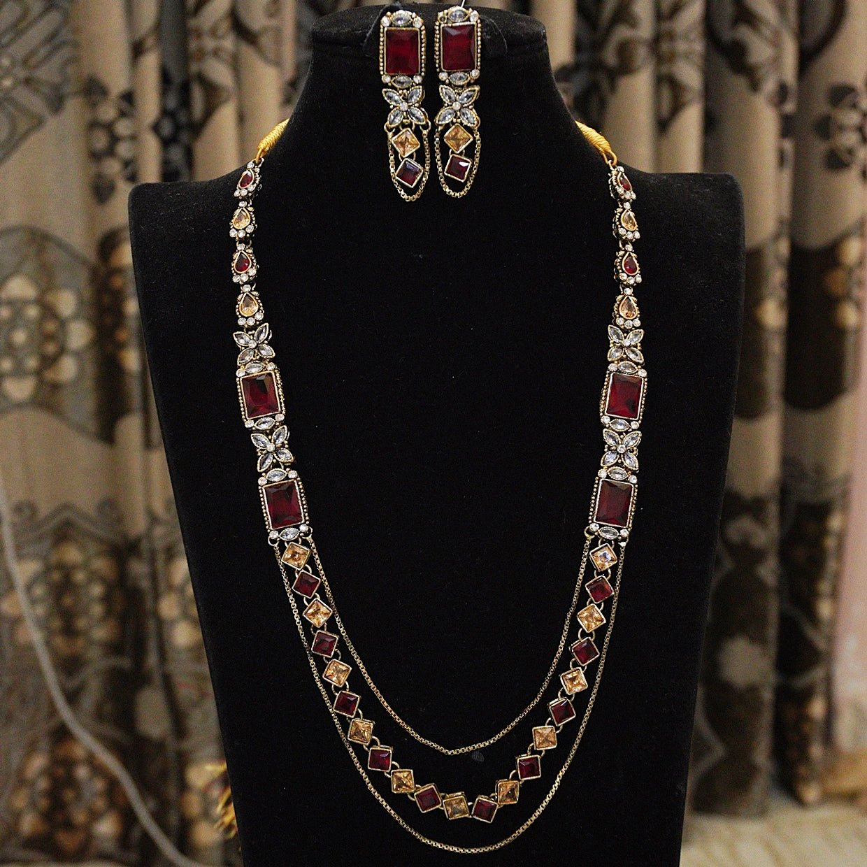 Turkish Double Bunch Chain Style Mala - RS ZEVARS