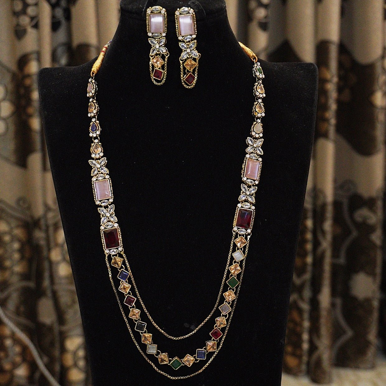 Turkish Double Bunch Chain Style Mala - RS ZEVARS